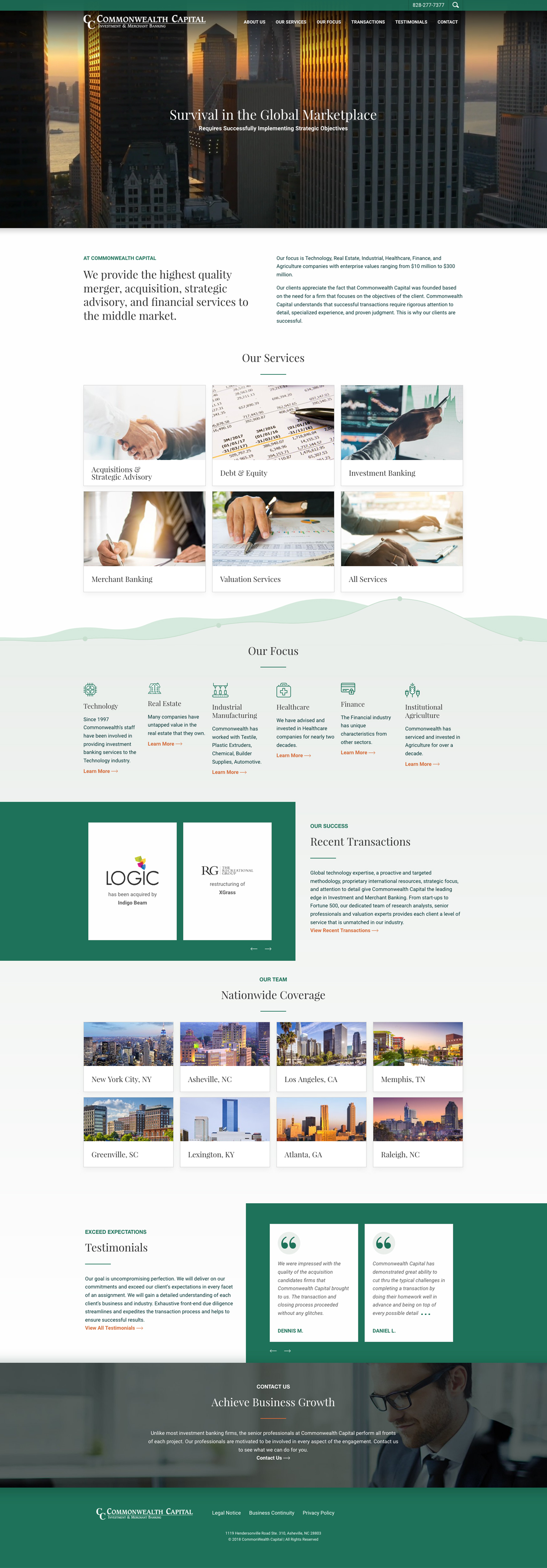 Captiva Marketing St. Louis | Web Design Portfolio